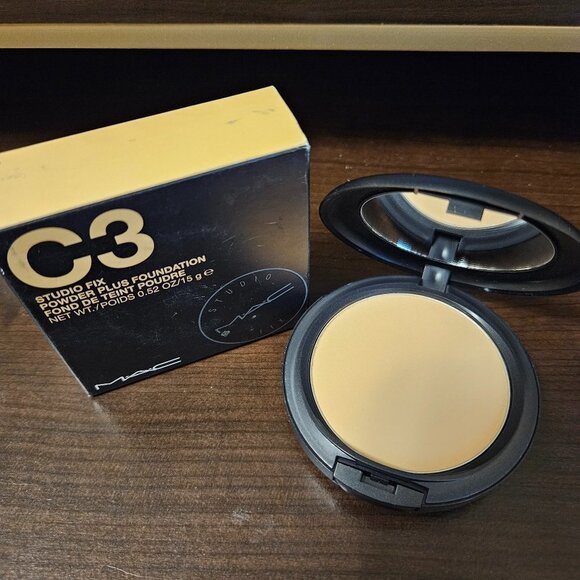 MAC Cosmetics | Makeup | Mac Studio Fix Powder Plus Foundation In C3 ...
